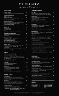 El Santo - El Santo West Hartford | Upscale Mexico City Inspired Cusine ...